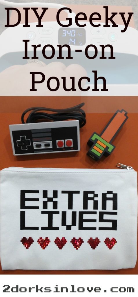 Level Up With This Easy 8-Bit Video Game Pouch ⋆ Geek Family Life