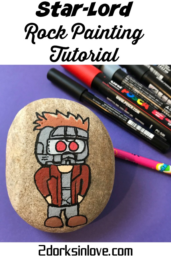 This Star-Lord Rock Painting Tutorial Will Help You Get Ready for ...